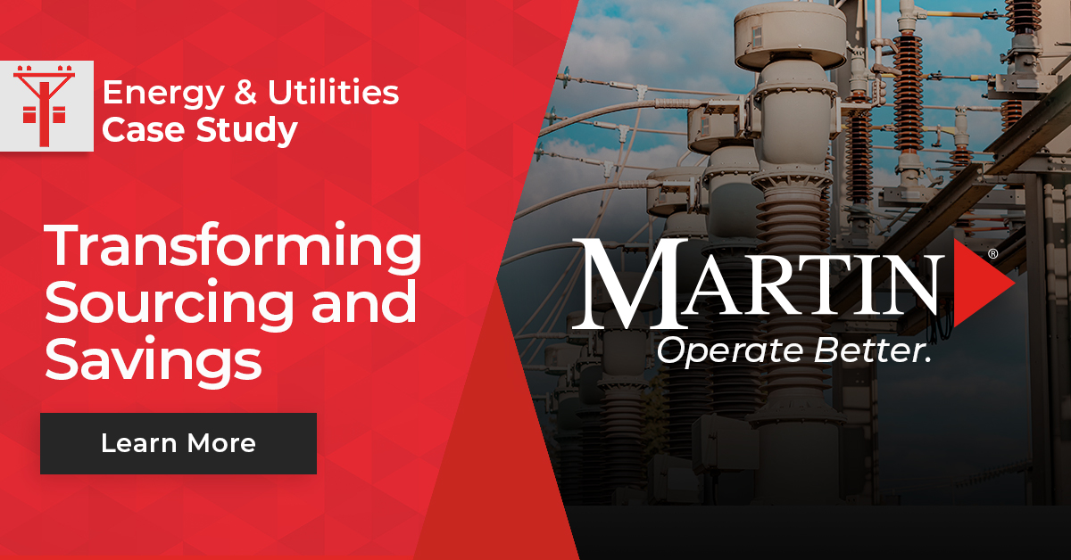 Transforming Sourcing and Savings - Martin Supply