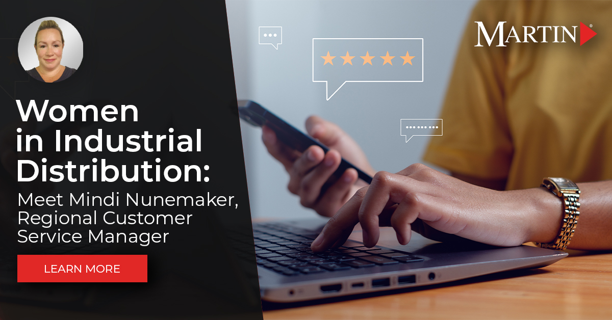 Women in Industrial Distribution: Mindi Nunemaker - Martin Supply