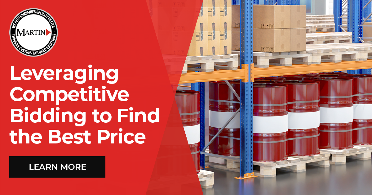 Leveraging Competitive Bidding to Find the Best Price - Martin Supply
