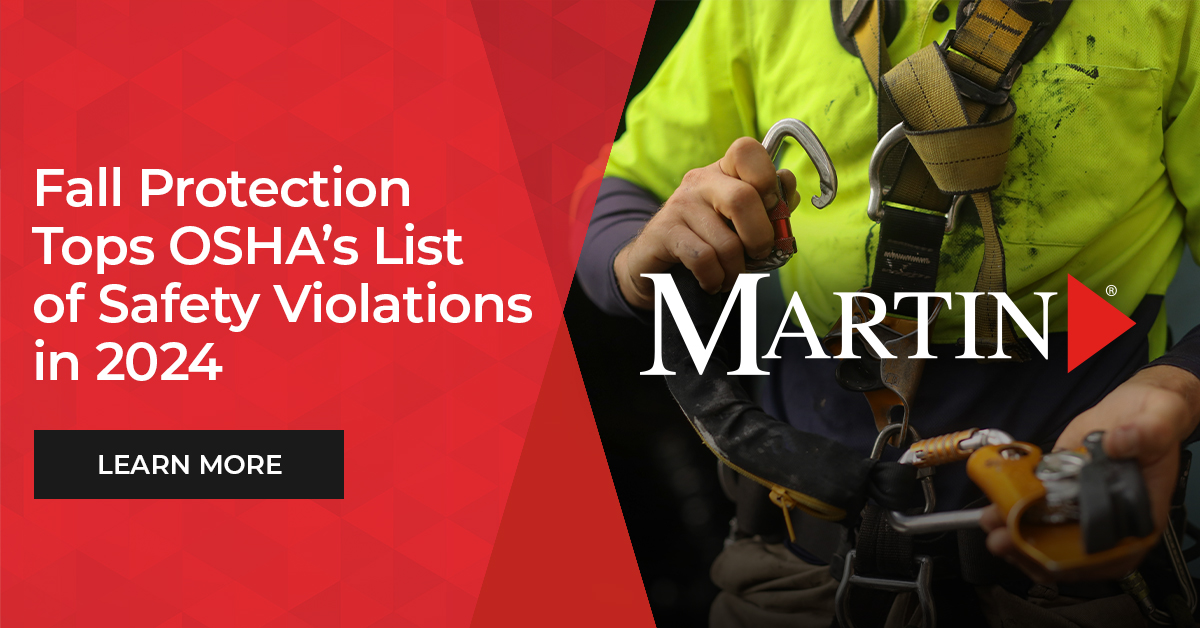 Fall Protection Tops OSHA’s List of Safety Violations in 2024 - Martin ...