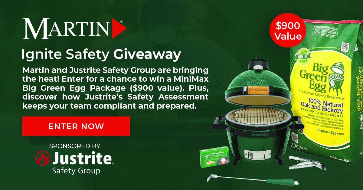Martin’s Ignite Safety Giveaway - Martin Supply